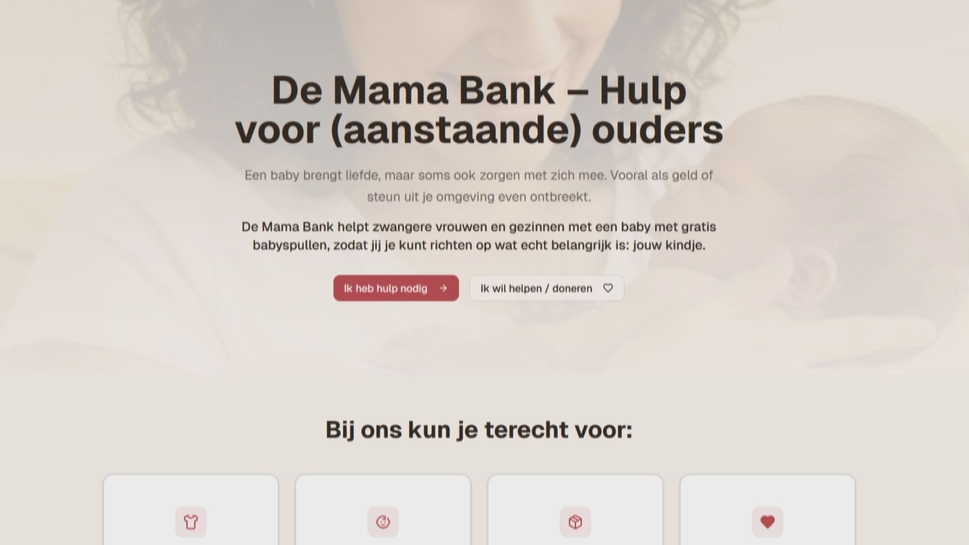 Omroep Flevoland - Nieuws - De Mama Bank helpt zo'n 200 gezinnen: 'We ...
