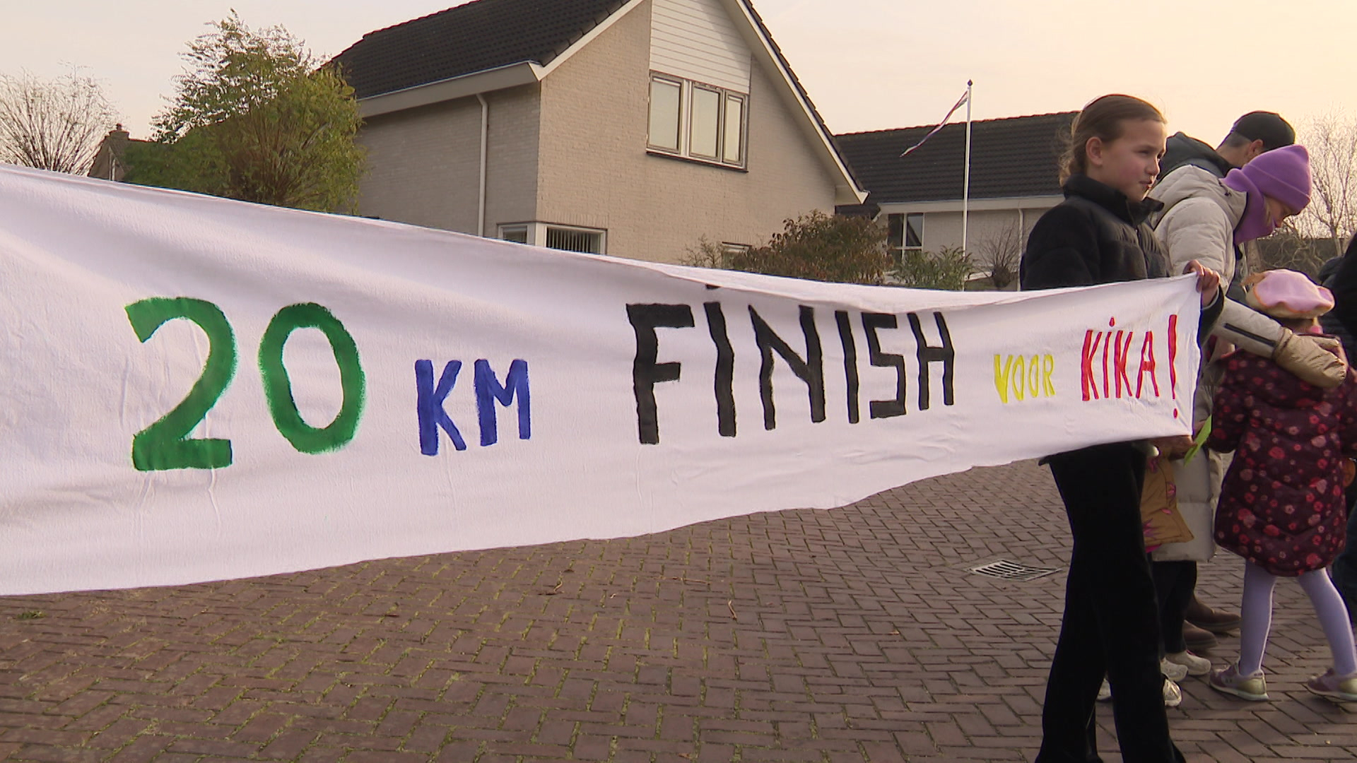 Omroep Flevoland - Nieuws - Mees (7) loopt twintig kilometer voor het ...